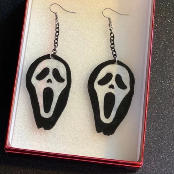 Jewelry | Scream Ghostface Earrings | Poshmark